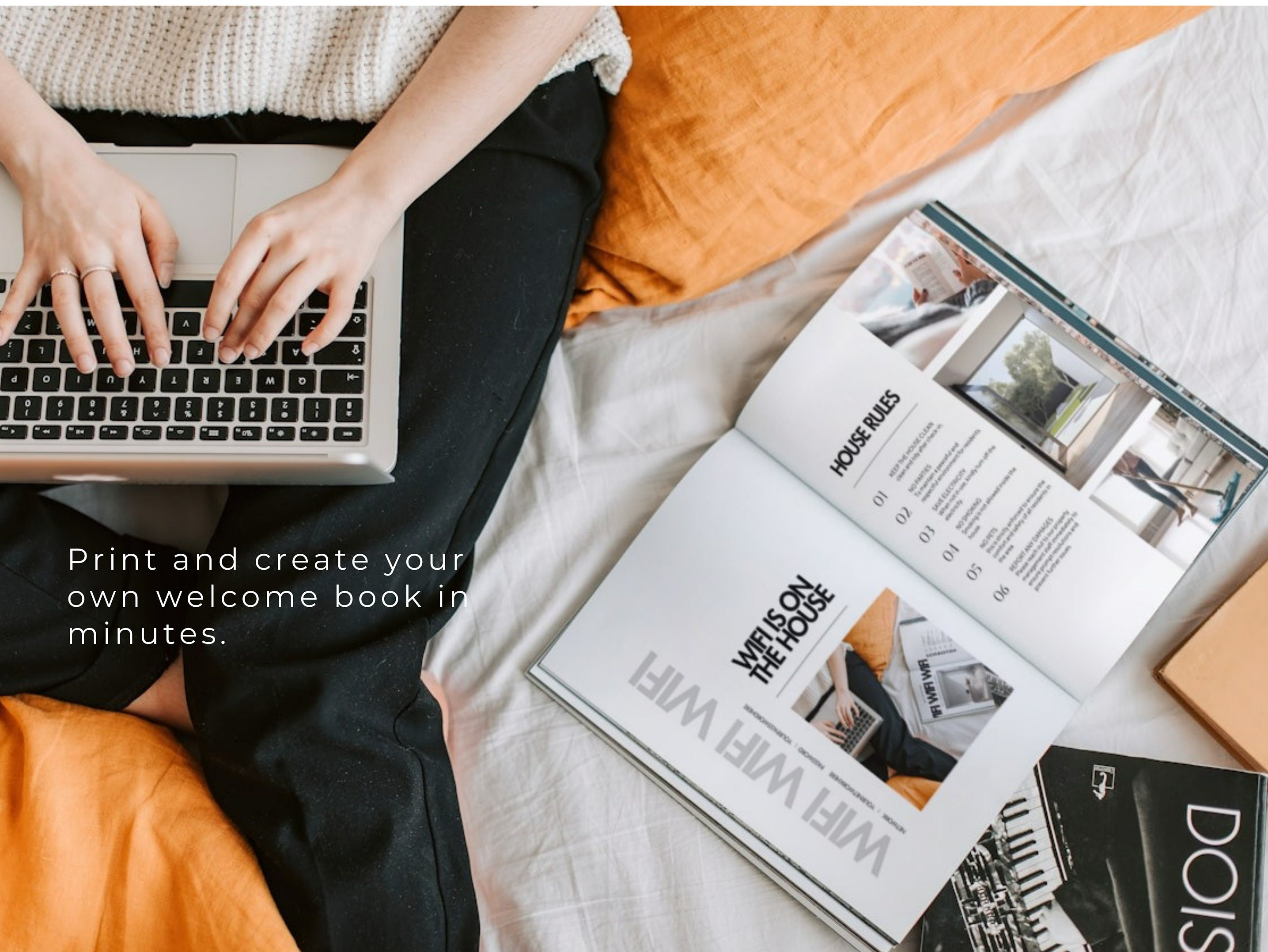 Airbnb Welcome Book Canva Template Welcome Book Sign VRBO Airbnb ...