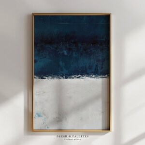 Blue Art Print - Etsy