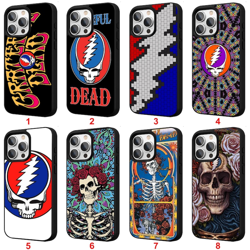 Skull Face Phone Case - Etsy