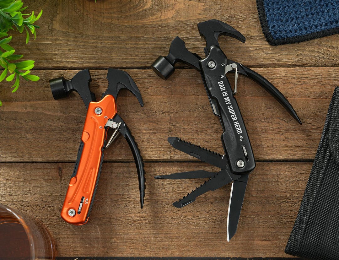 Personalized Mulitool Hammer,custom Engraved Multi Tool,12-in-1 Mini ...