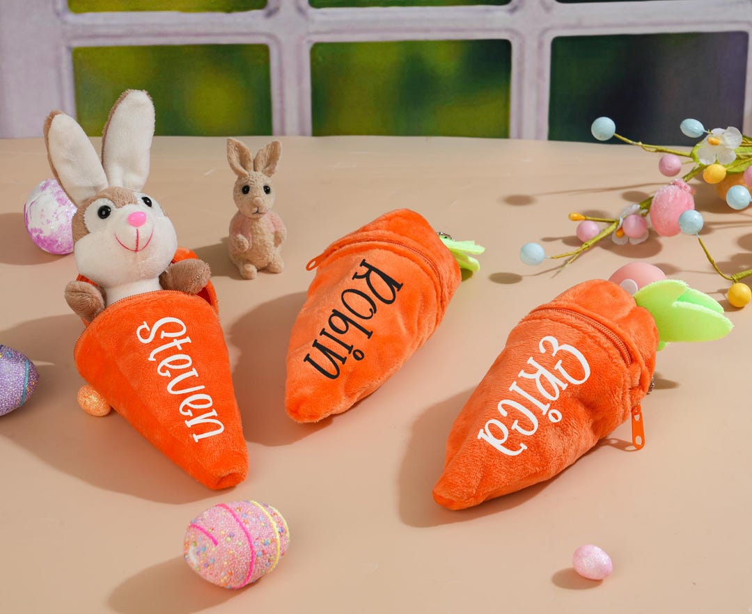 Custom Easter Bunny,personalized Bunny Rabbit,reversible Carrot Bunny ...