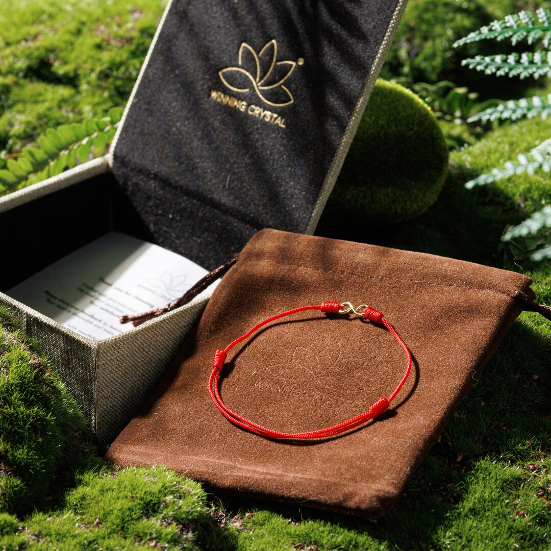 Adjustable Red String Bracelet for Protection Daily Wear Good Fortune ...