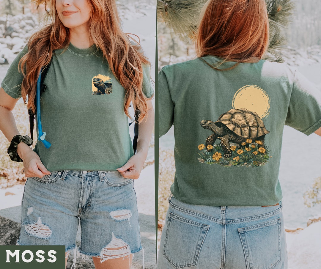 Galapagos Tortoise Graphic T-shirt, Youth Tortoise Shirt, Kids ...