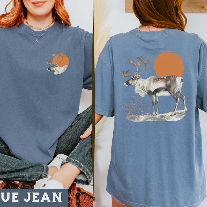 Caribou T Shirt - Etsy