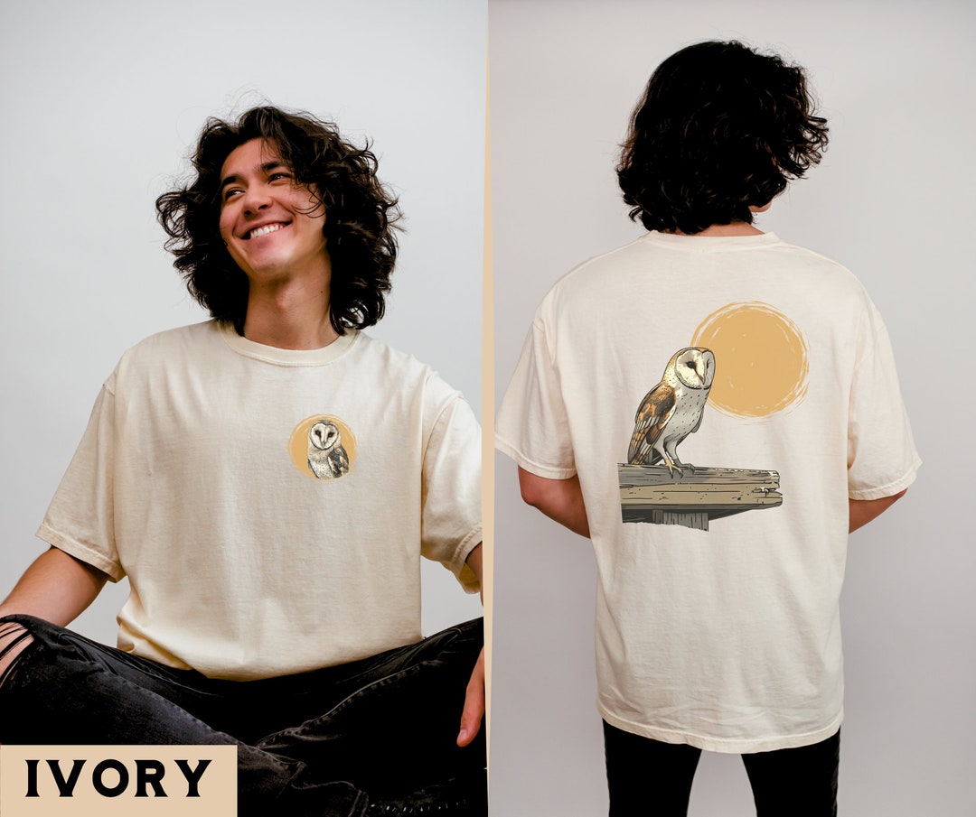 Barn Owl Shirt, Barn Owl T-shirt, Vintage Farm Friends Animal Graphic ...
