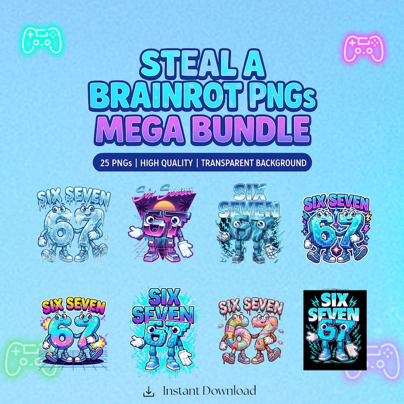 Steal a Brainrot Png - Etsy