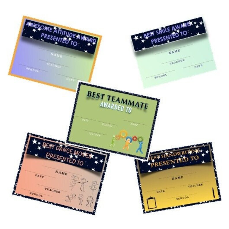 Certificate of Completion Bundle - Etsy