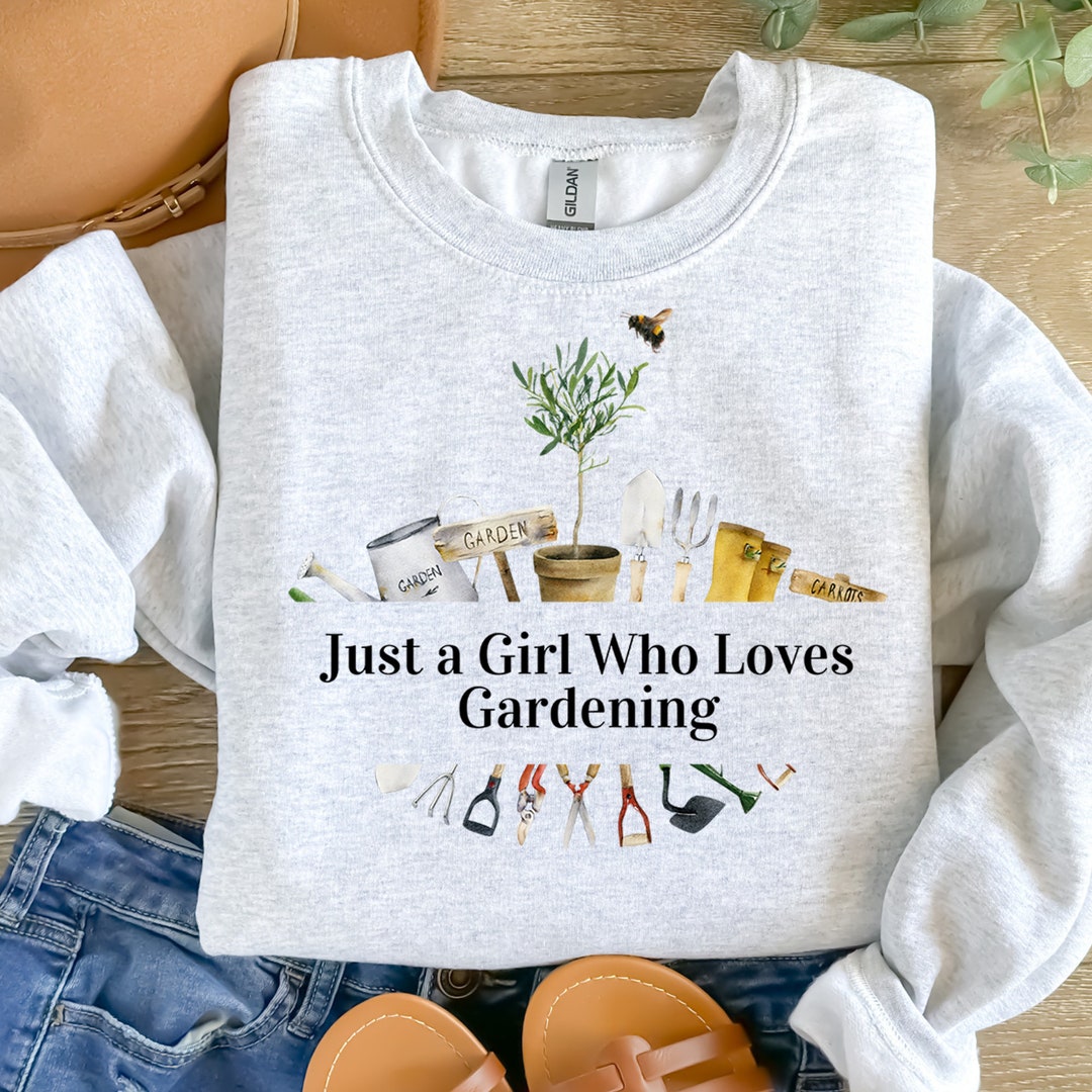 Garden Sweatshirt, I'll Be in My Office Sweatshirt, Garden Love, Garden ...