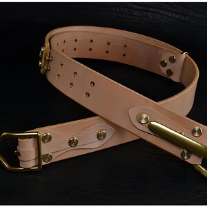 Handmade Littleton Cavalry Leather Belt Mens Street Wear Belts - Etsy