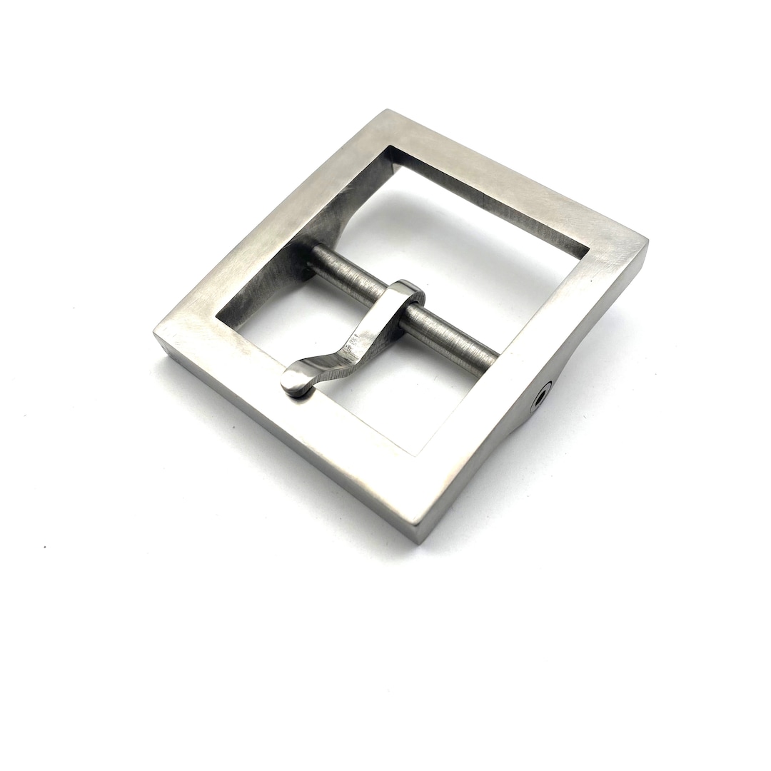 Custom Stainless Buckle Premium Leather Belt Fastener Buckle ...