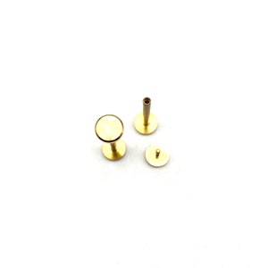 25/30mm Brass Book Binding Screw Rivets - Etsy