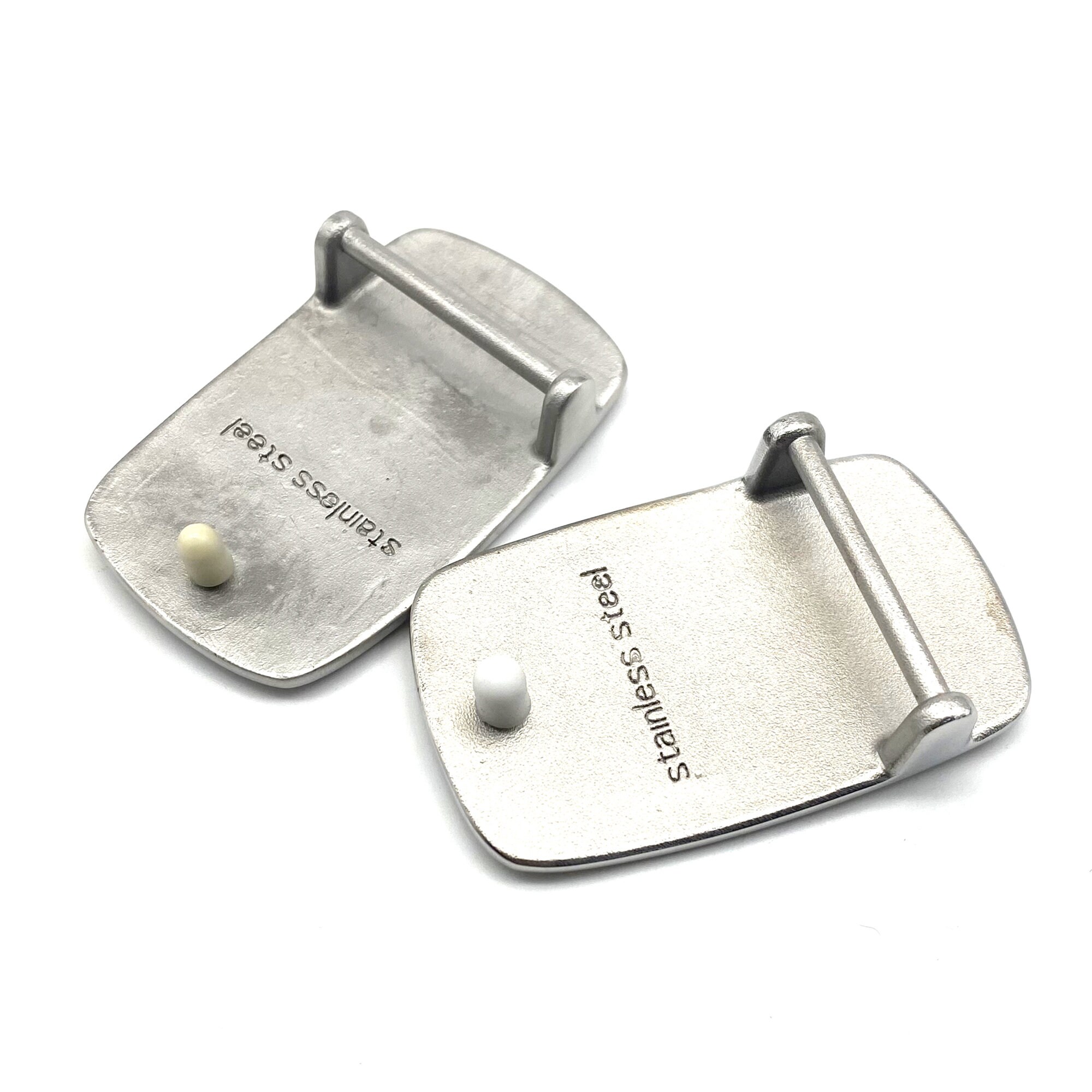 Stainless Plain Belt Buckle Fastener Leather Hardwares Shiny/matte ...