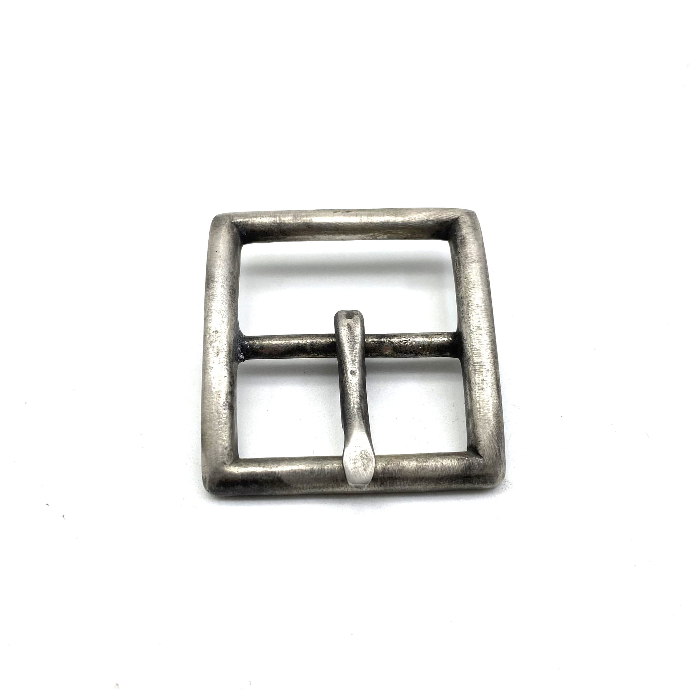 Handmade 925 Sterling Silver Buckle 39mm Leather Belt Buckle Vintage ...