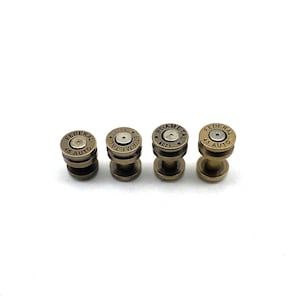Bullets Button Leather Fastener Rivets Chicago Screw Post 4/6/8mm - Etsy