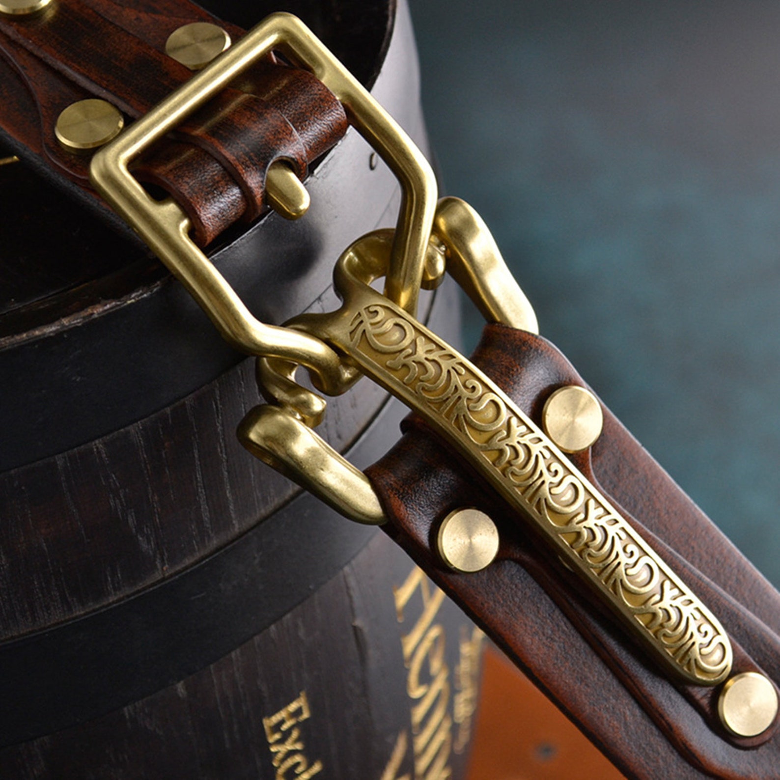 Handmade Littleton Cavalry Leather Belt Mens Street Wear Belts,men's ...