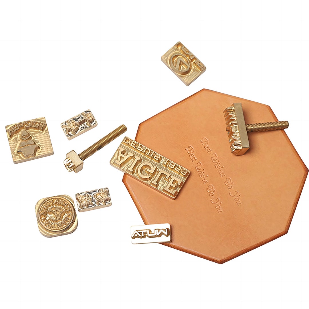 Leather Stamp,iron Stamp,branding Stamp,customized Logo Stamp,embossed ...