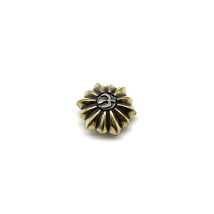 Flower Concho Daisy Rivets Screw Back Fastener Studs for Leather Craft ...