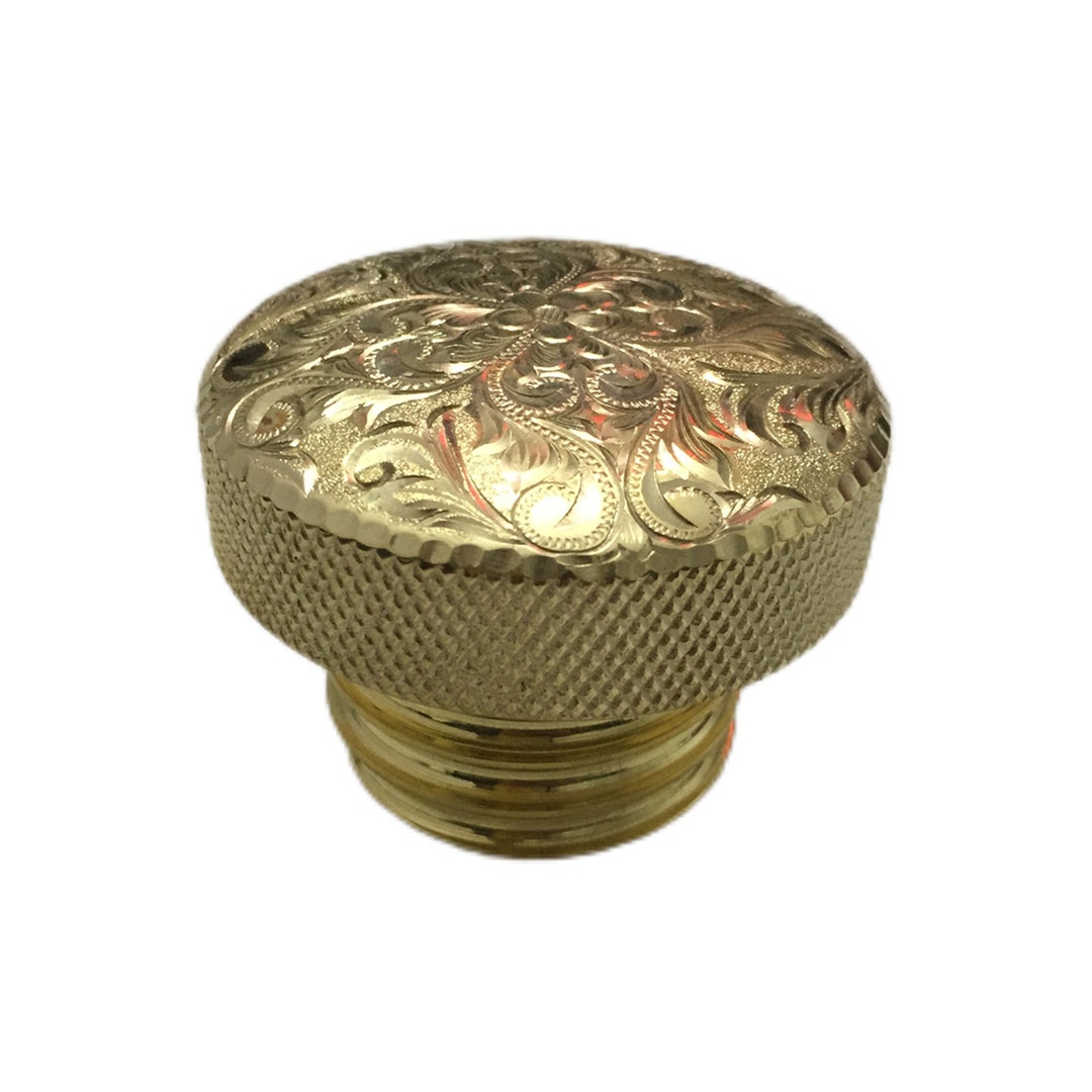 Tang Cao Handmade Engraved Motorcycle Gas Cap Bike Fuel Tank Caps Cover ...