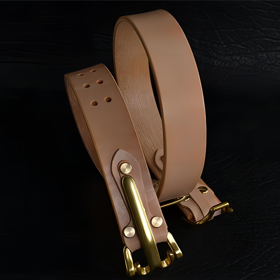 Handmade Littleton Cavalry Leather Belt Mens Street Wear Belts - Etsy