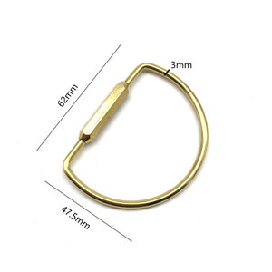 D Shape/drop Shape Keychain Screw Lock Minimalist Key Holder Manager - Etsy