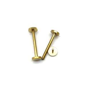 25/30mm Brass Book Binding Screw Rivets - Etsy