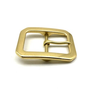 Beautiful Luxury Buckle Gold Brass Buckle for Leather Belt Japan Design ...