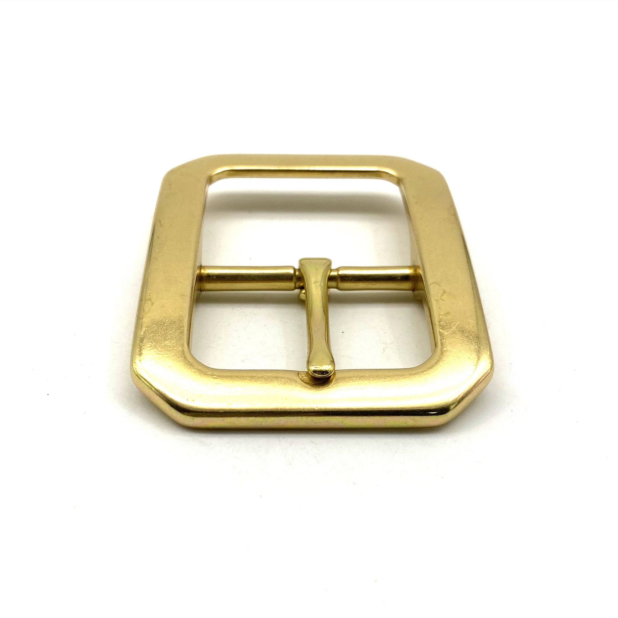 Beautiful Luxury Buckle Gold Brass Buckle for Leather Belt Japan Design ...