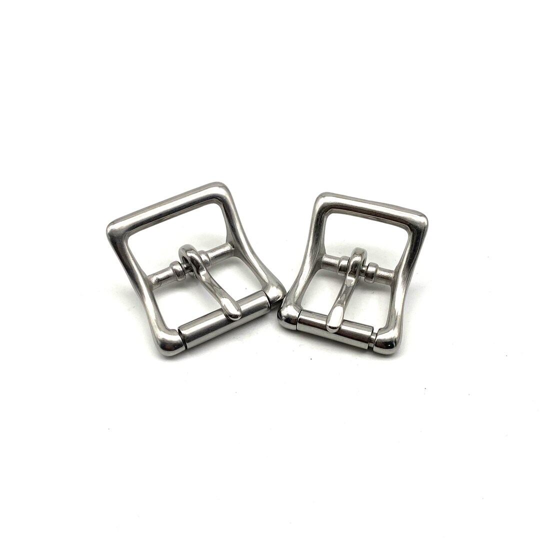 Stainless Halter Strap Buckle Leather Strap Fastener Roller Bar Buckle ...