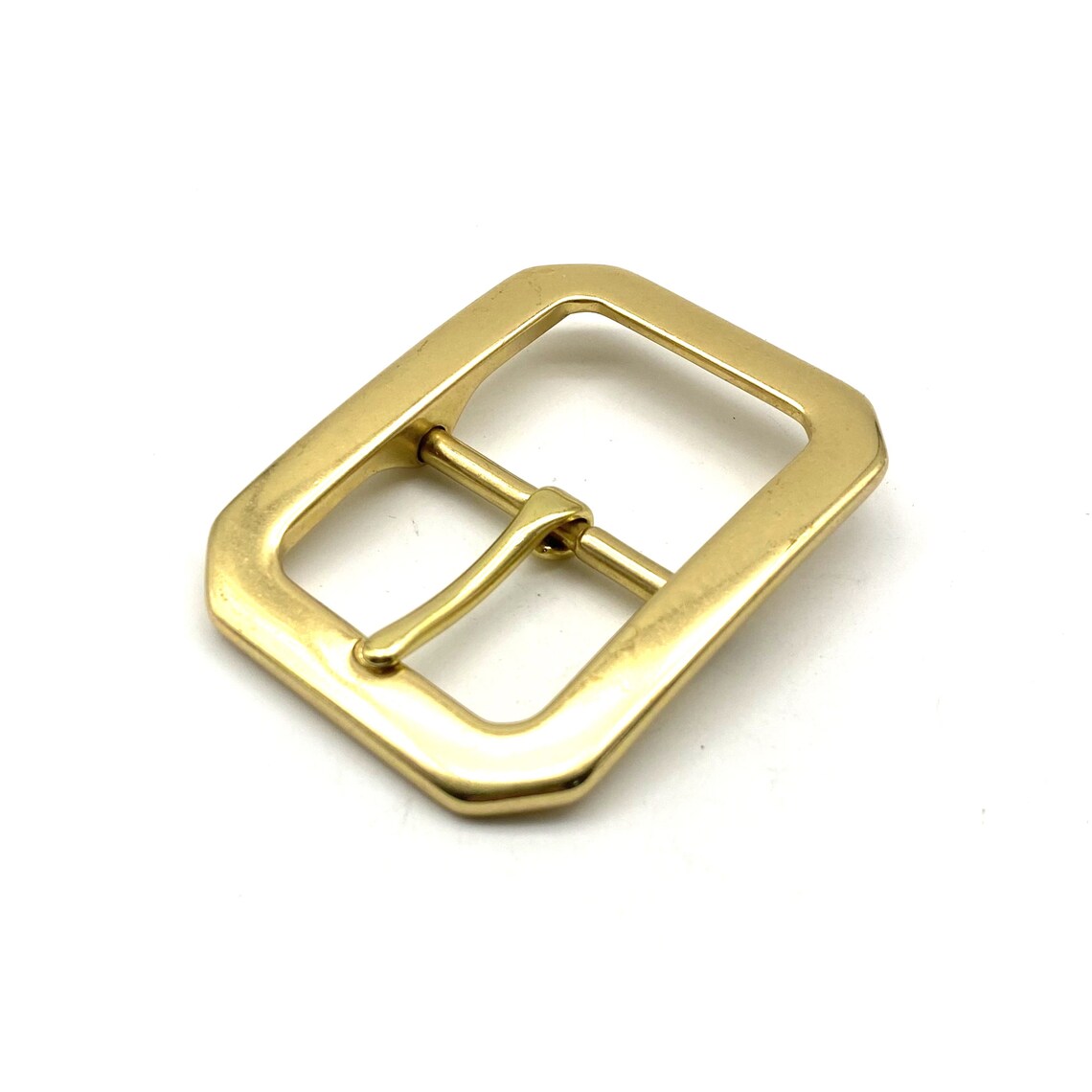 Beautiful Luxury Buckle Gold Brass Buckle for Leather Belt Japan Design ...