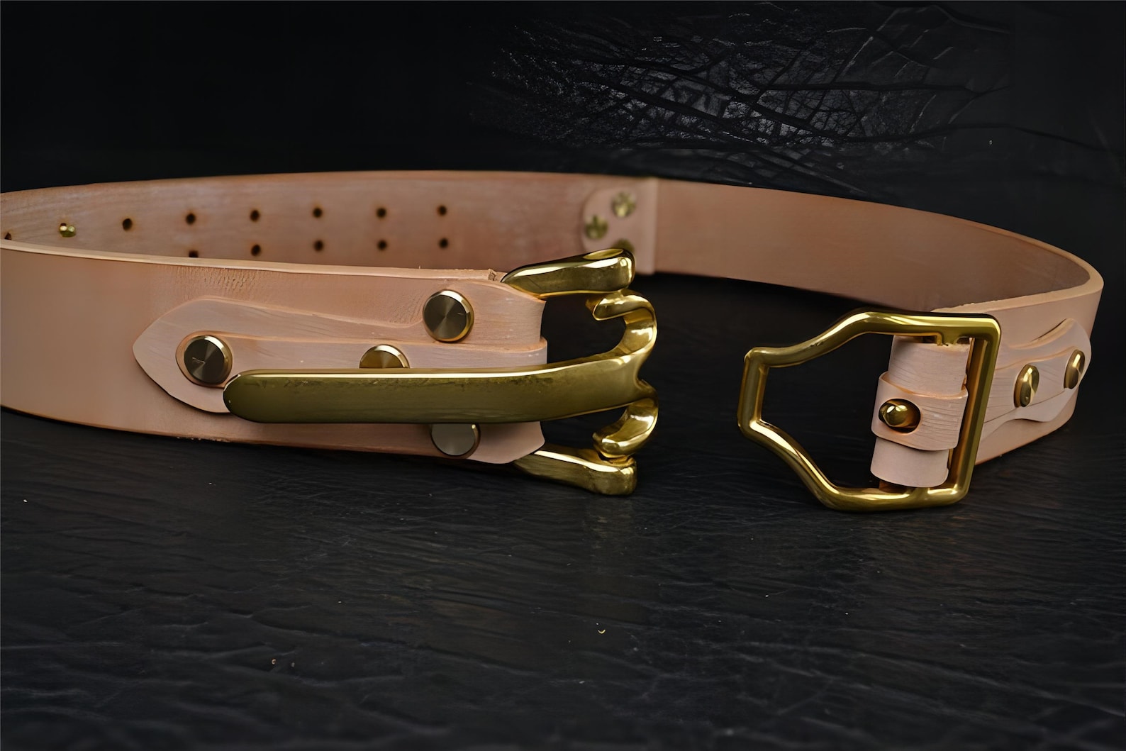 Handmade Littleton Cavalry Leather Belt Mens Street Wear Belts - Etsy