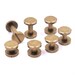 Bronze Chicago Screw Rivets Leather Fastener Rivets Brass Studs 4-15mm ...