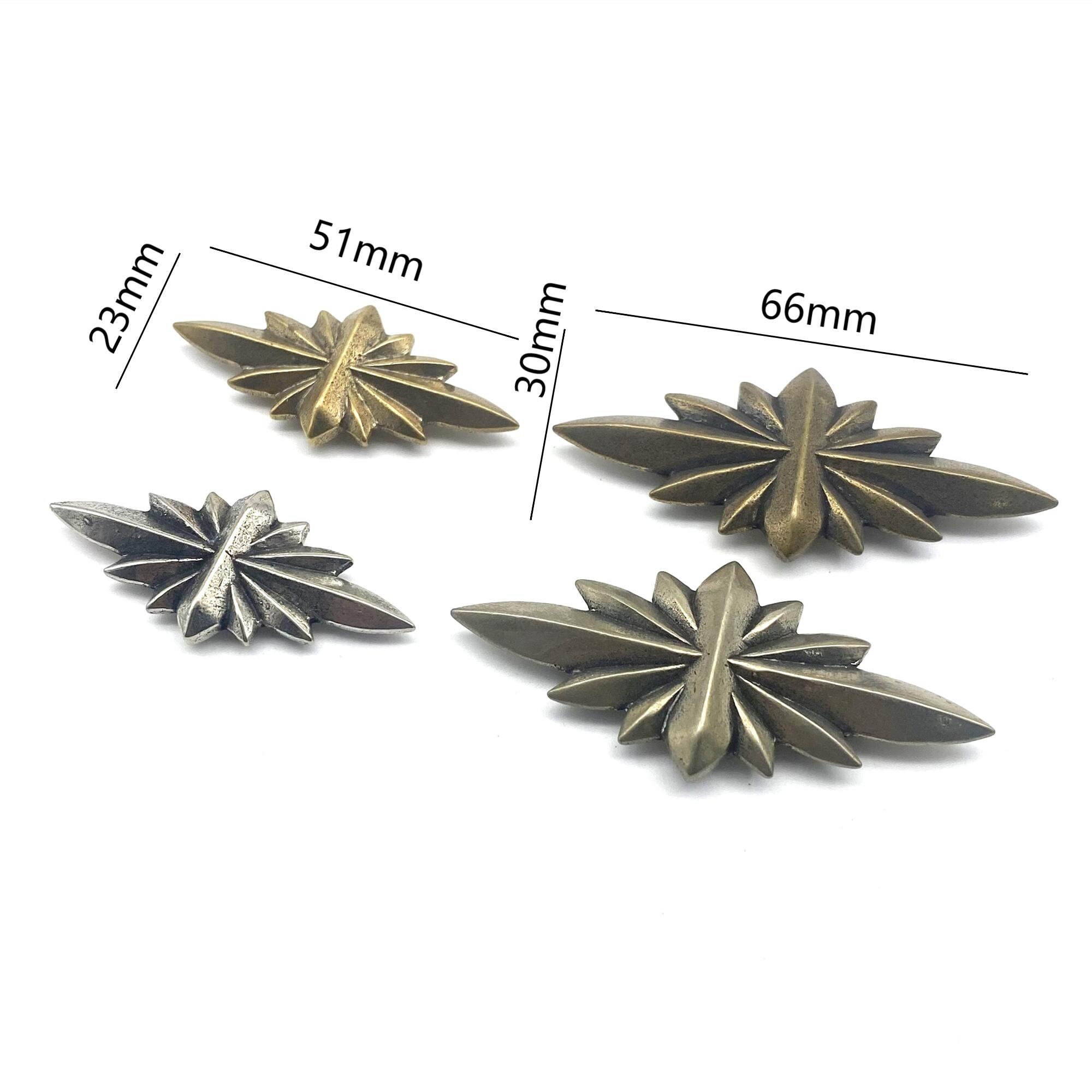 Thorn Crown Conchos Rivets Screw Back Leather Decoration Accessories - Etsy