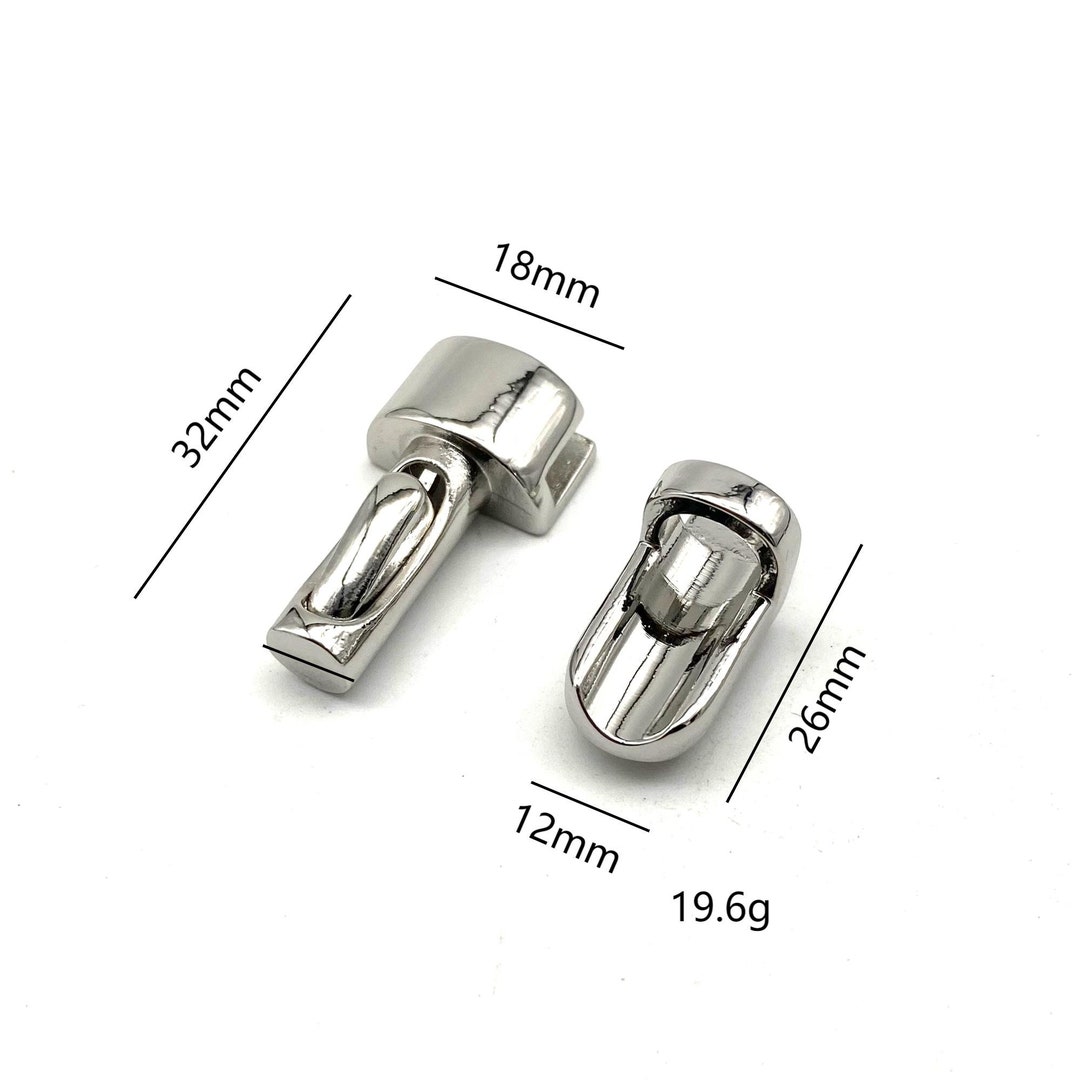 Silver Thumb Lock, Leather Bag Snap Lock, Brass Catch Lock, Flat Slide ...
