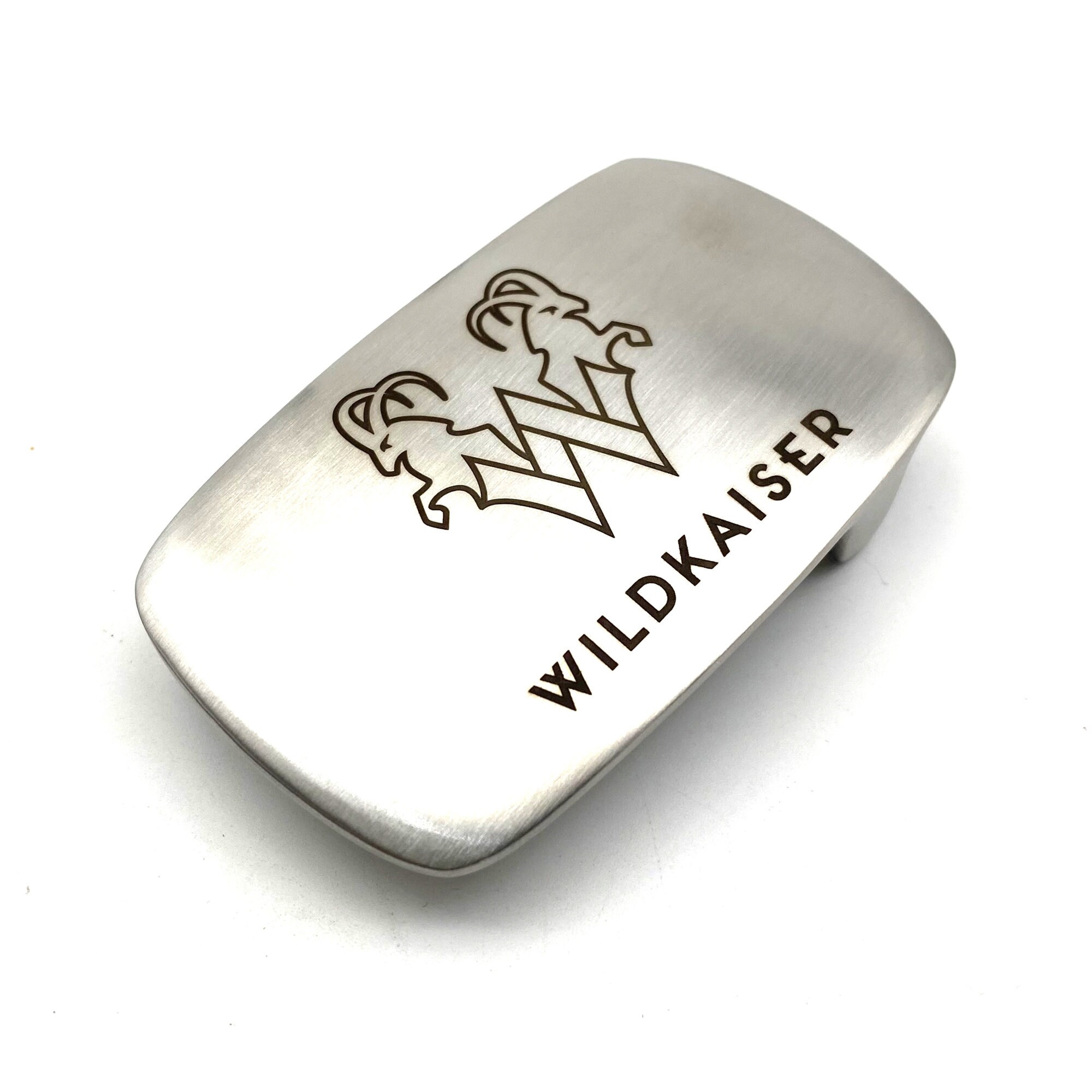 Matte Finish Custom Logo Stainless Buckle Leather Belt Buckle ...