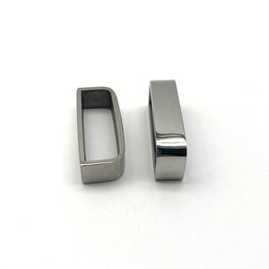 40mm Stainless Steel Belt Loop Men's Leather Belt Fasten Keeper - Etsy