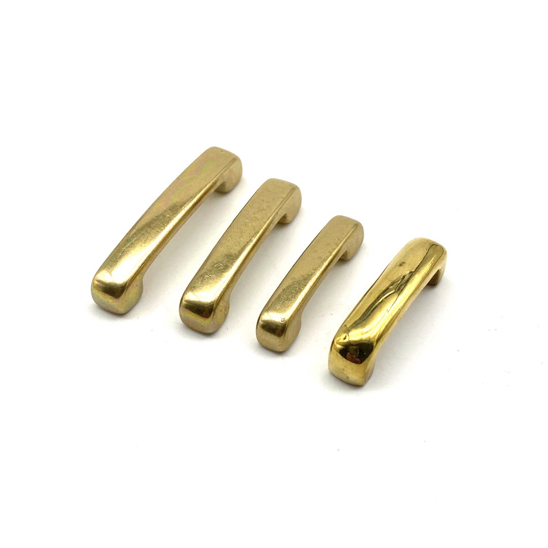 Leather Bag Bridge Purse Wallet Strap Closure Brass Gold Bridges ...