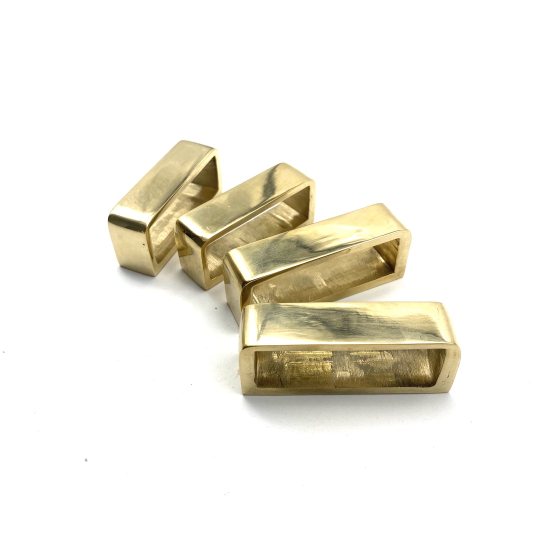 Customized Brass Belt Loop Handmade Brass Keeper Premium Belt Loops ...