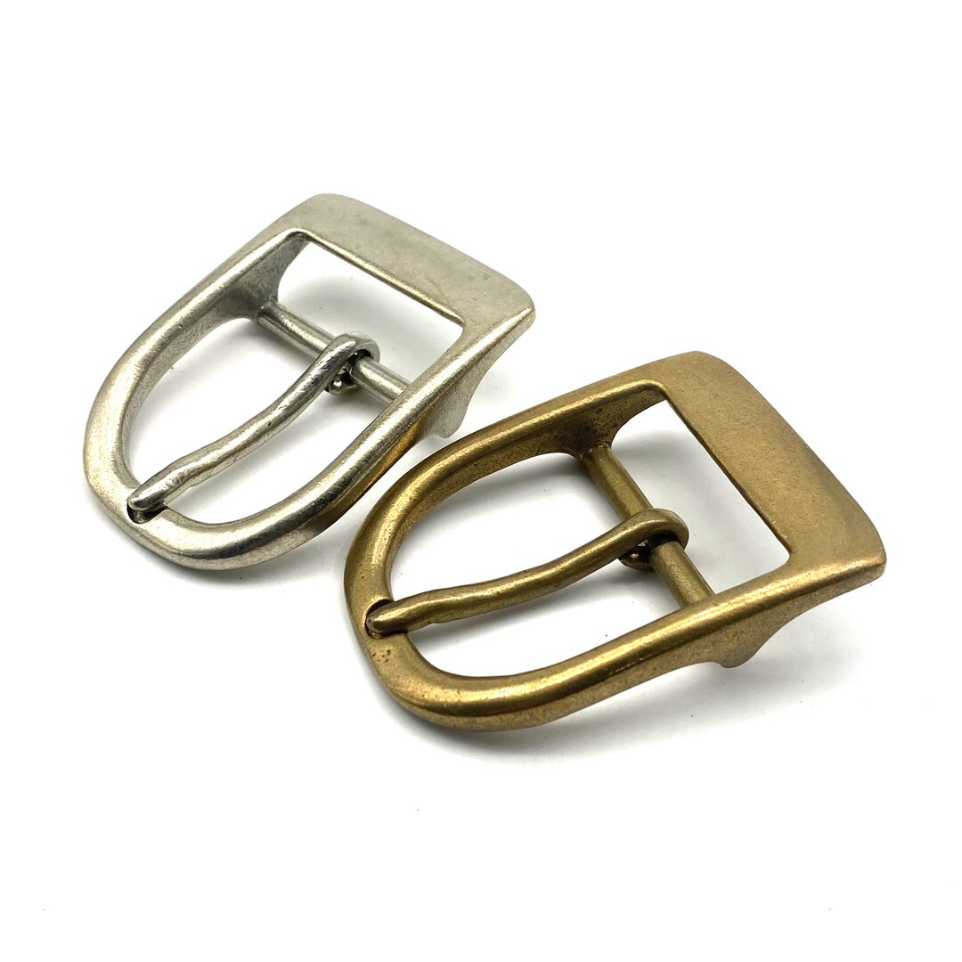 Solid Copper Buckle Mens Leather Belt Buckle Closure 41mm - Etsy