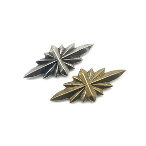 Thorn Crown Conchos Rivets Screw Back Leather Decoration Accessories - Etsy