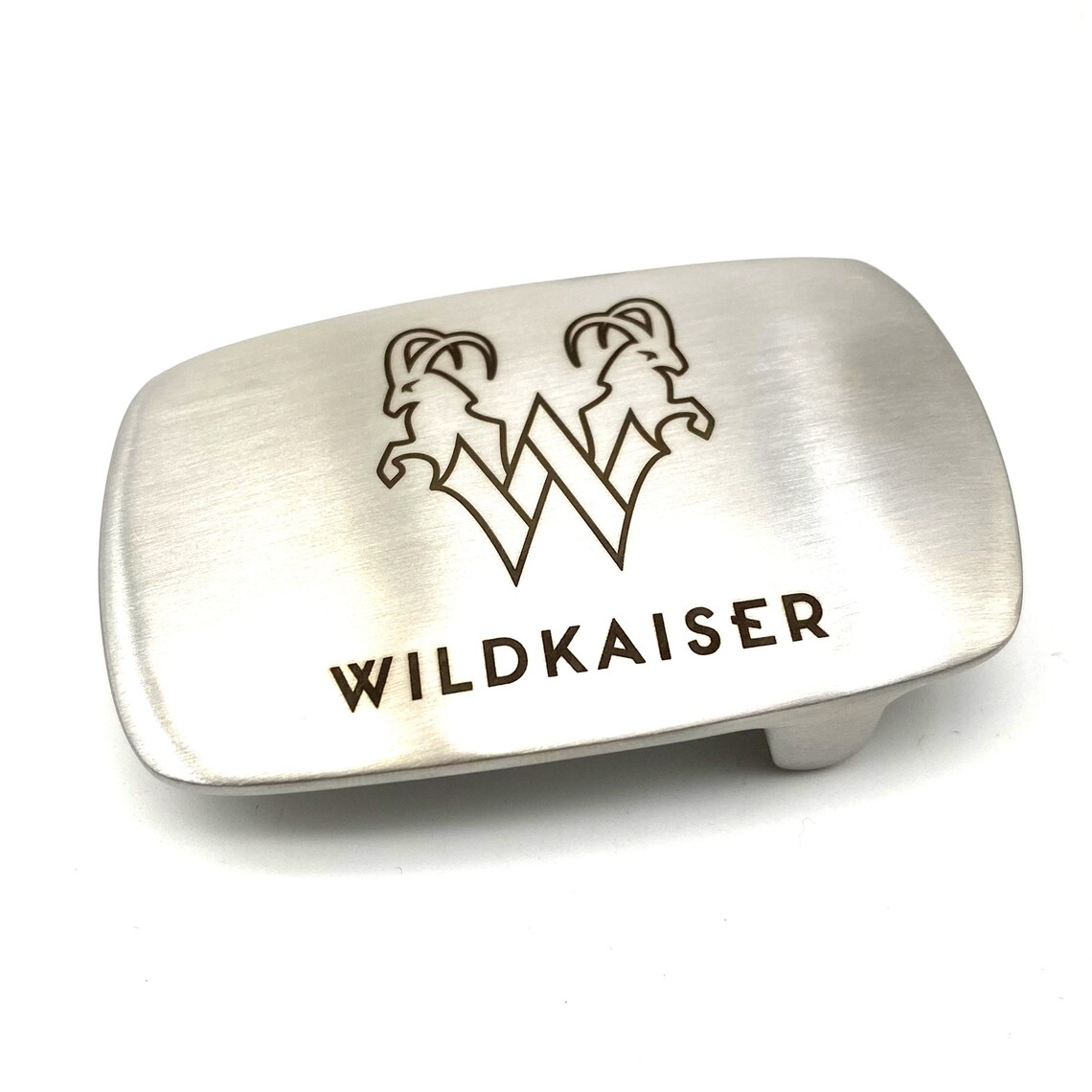 Matte Finish Custom Logo Stainless Buckle Leather Belt Buckle ...