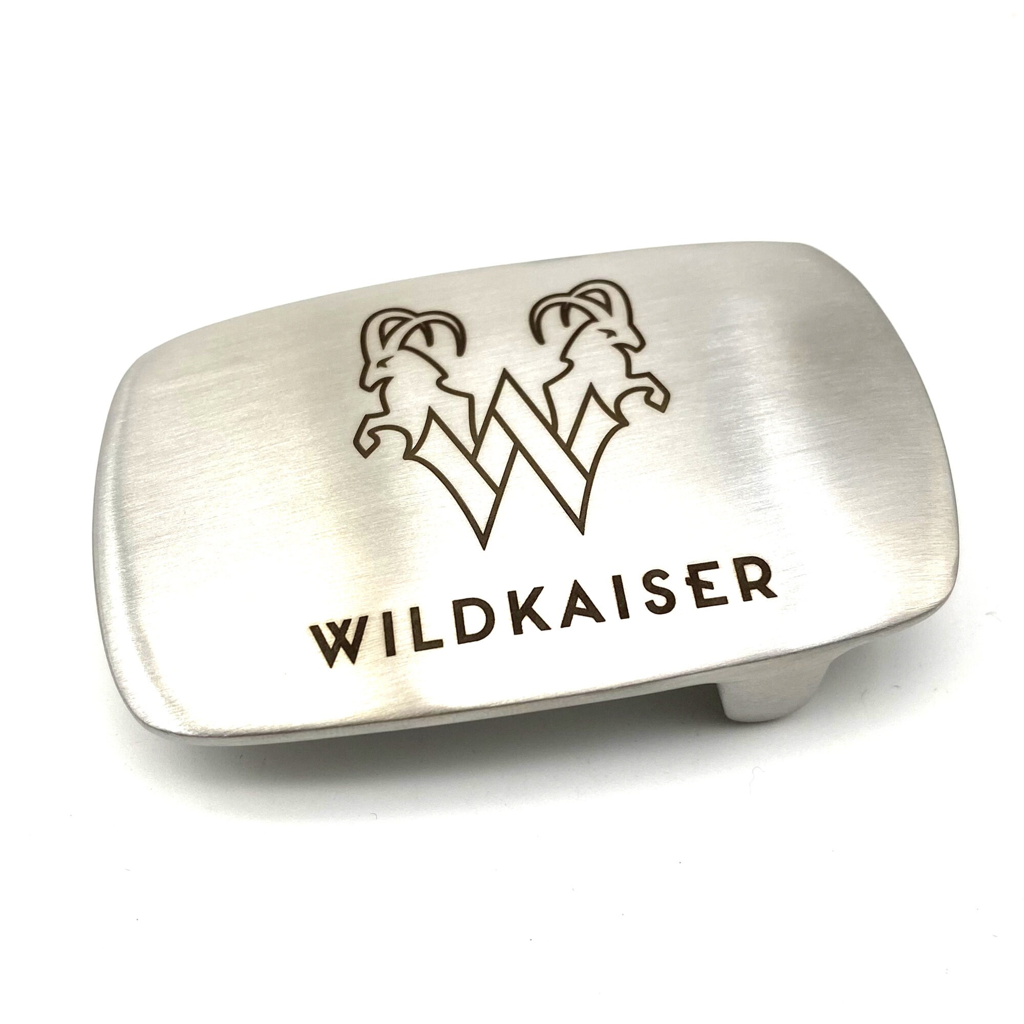 Matte Finish Custom Logo Stainless Buckle Leather Belt Buckle ...