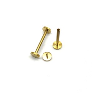 25/30mm Brass Book Binding Screw Rivets - Etsy