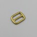 Leather Bag Strap Adjuster Hardwares Brass Slider Loop Ring - Etsy