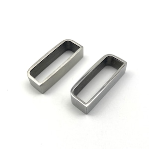 40mm Stainless Steel Belt Loop Men's Leather Belt Fasten Keeper - Etsy