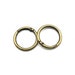 Bronze Key Split Rings Spring Ring Keyring Jump Rings Chain Connect ...