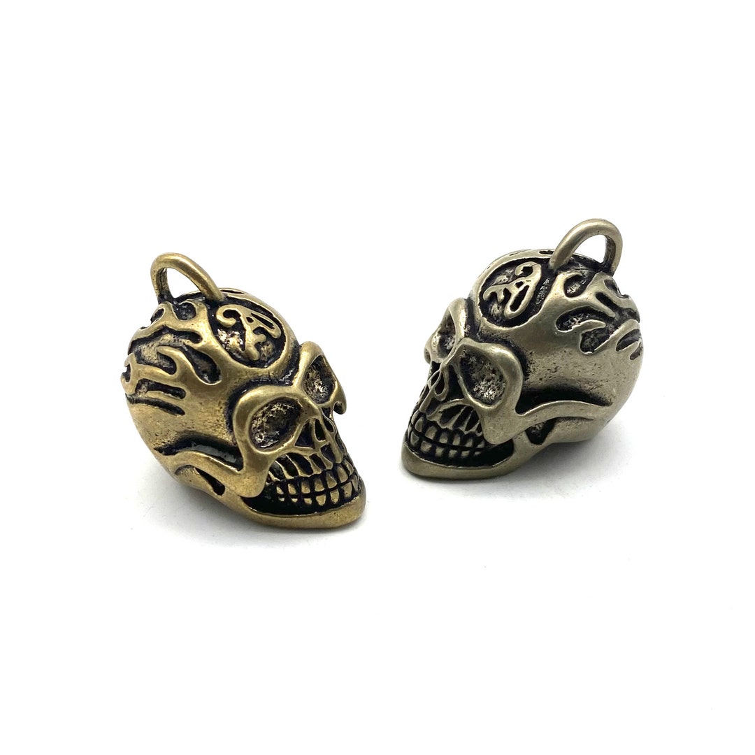Skull Key Cap Car&motor Key Refit,key Cover Head Skull Design Copper ...