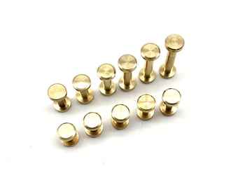 Antique Brass Rivets - Etsy