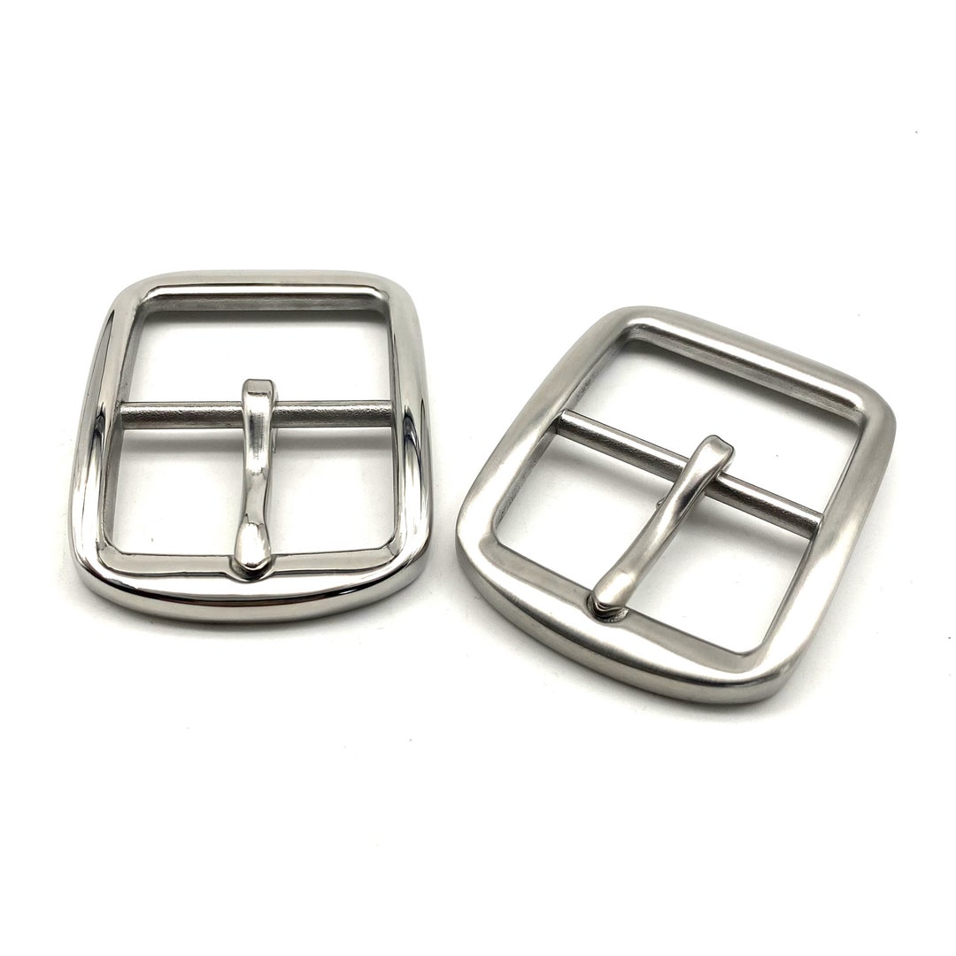 Premium Stainless Belt Buckle Leather Belt Buckle Centre Bar Pin ...