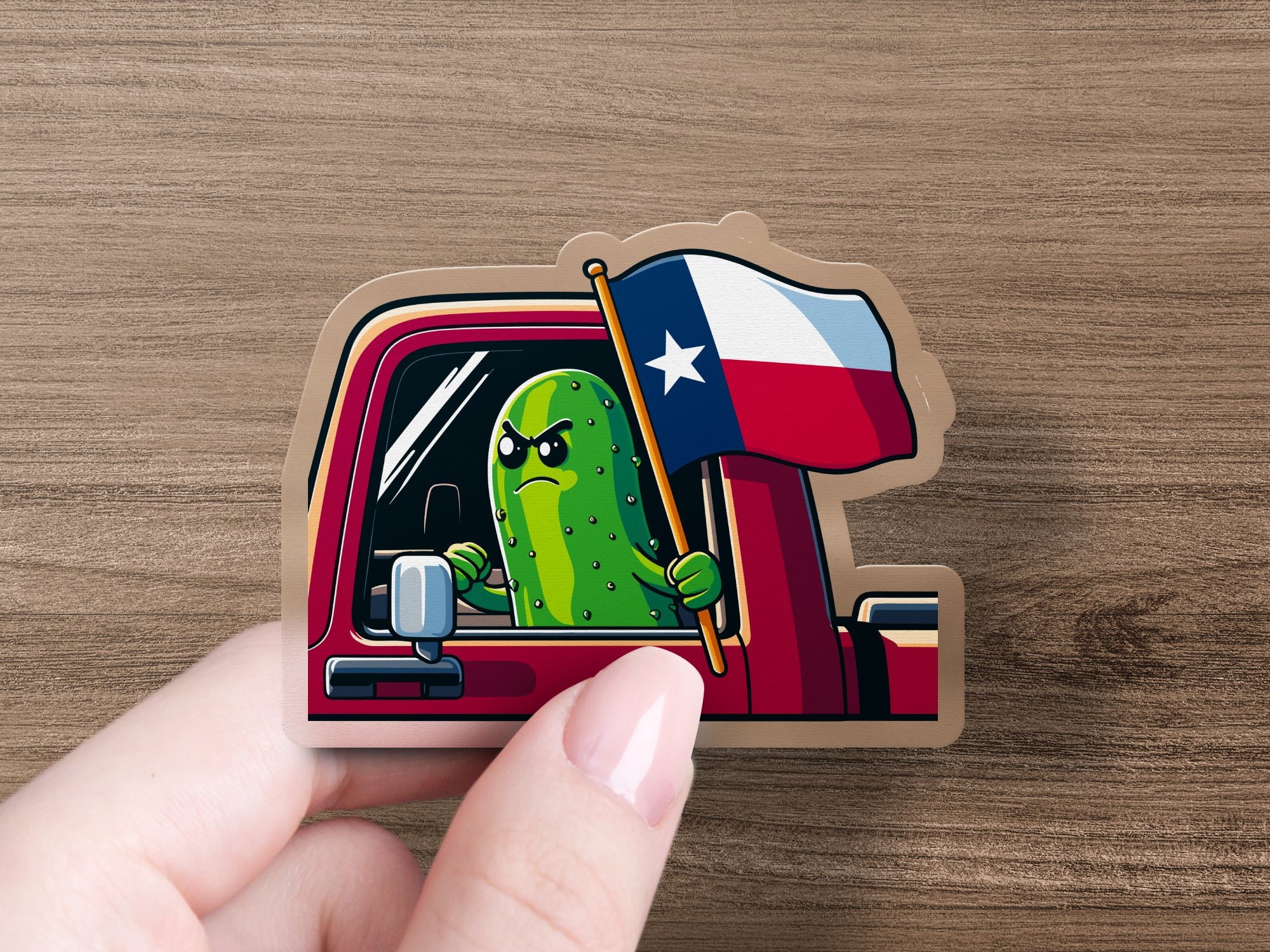 Cartoon Raging_texas_pickle SVG, Png, Ai, Eps Commercial Use Clipart ...
