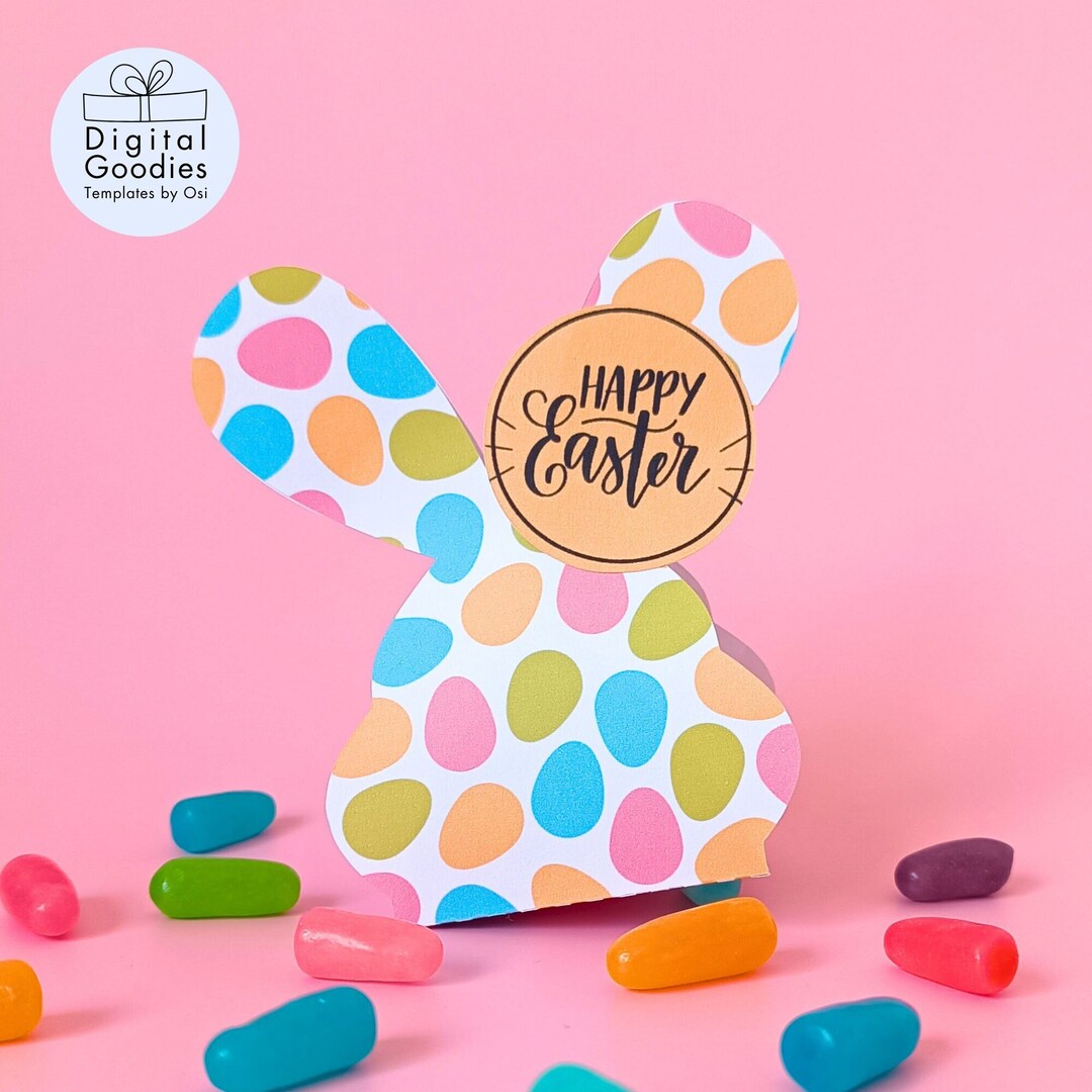 Bunny Favor Box, Easter Box SVG, Easter Box Digital Download, Spring ...